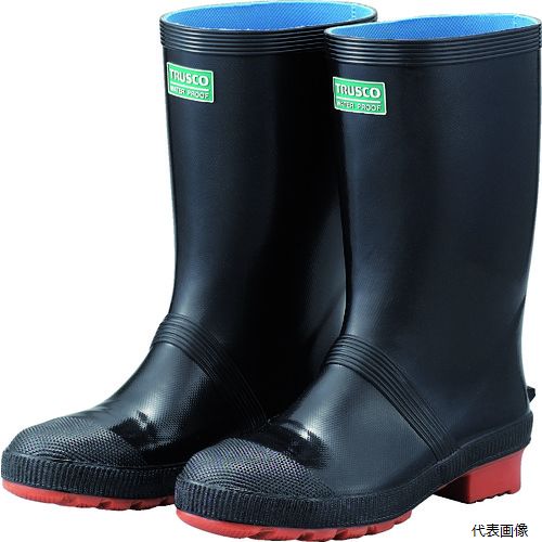 【特長】 ●胴部分は4層構造で破れにくくなっています。 ●裏面は滑りにくいアメ底を使用しています。 ●土木建築作業のための完全防水機能の安全長靴です。 ●ウラ布・吸汗メリヤス使用により蒸れにくくなっています。 ●つま先に鉄芯を入れた安全長靴...