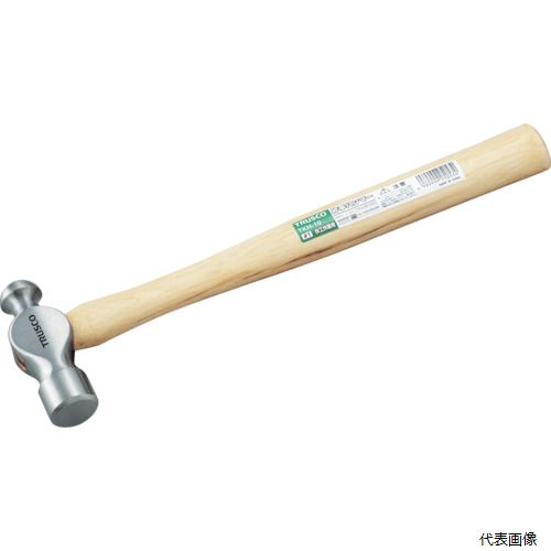 【特長】 ●頭部は完全焼き入れ処理（硬度50〜55度）、柄は樫よりも軽くて丈夫で弾力性のあるヒッコリーを使用しています。 【用途】 ●鉄工作業全般・刻印・マーク・ポンチの打ち込みに。 【仕様】 ●呼称(ポンド)：1/4 ●頭径(mm)：19...