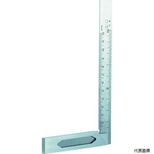 【特長】 ●内外角での直角検査と長さ検査が1つでできます。 ●内外角の直角を利用し、加工材の直角検査、直角のケガキが可能です。 【用途】 ●直角の検査、直角にケガくなど。 ●竿長(mm)：178 ●台長(mm)：101 ●幅(mm)：18 ...