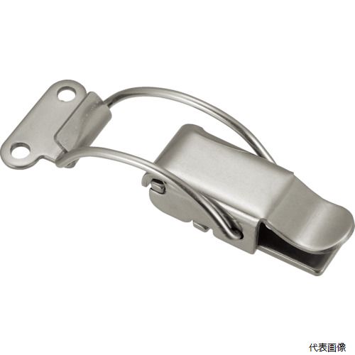 【特長】 ●箱の突出部などを避けて金具止めが可能です。 【仕様】 ●本体取付穴寸法(mm)：5.2 ●受け穴寸法(mm)：5.2 【材質／仕上】 ●ステンレス（SUS304） 【入数】 ●1PK/2個 他のサイズはこちら 在庫のない商品は検...