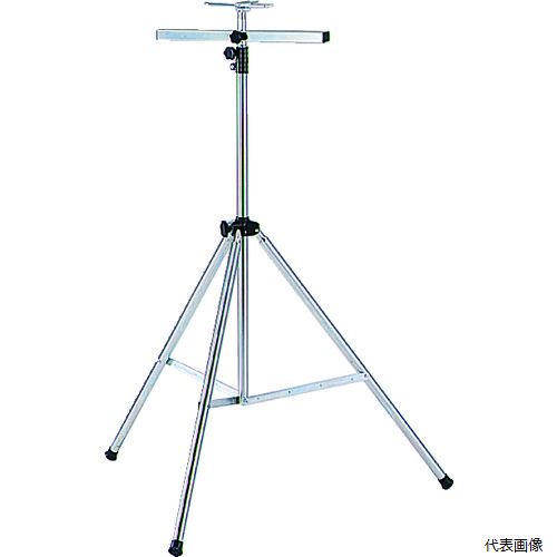 【特長】 ●スタンド上部に回転灯を取り付ける台が付いています。 ●高さは1200〜2000mmの間で自由に調節可能です。 【仕様】 ●適合機種：バイスタイプ投光器 ●高さ(mm)：1200〜2000 ●耐荷重(kg)：10 ●センターパイプ...