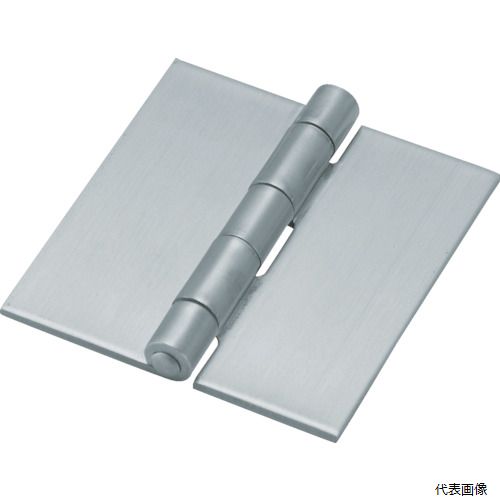 【仕様】 ●全長(mm)：150 ●幅(mm)：120 ●厚さ(mm)：4 ●D2(mm)：20 ●耐荷重(kg)2個使用時：80 ●表面処理：ヘアライン仕上げ ●取付方法：溶接タイプ ●開き角度：270° 【材質／仕上】 ●ステンレス（S...