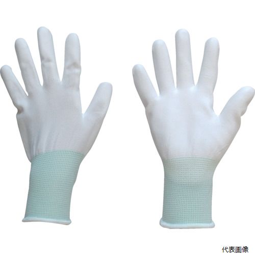 【特長】 ●やわらかく、疲れにくい背抜き手袋です。 【用途】 ●摘果作業 ●農作業 ●軽作業 【仕様】 ●色：白 ●サイズ：M ●ゲージ数：13 ●全長(cm)：22.5 ●手のひら周り(cm)：18.0 ●中指長さ(cm)：7.5 ●厚さ...