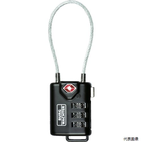 【特長】 ●TSAロックを使用したダイヤル式南京錠です。 ●開錠されたか確認できます。 ●お好みの3桁の数字からダイヤル番号を選べます。 【用途】 ●米国へ荷物の輸送用に。 ●防犯、管理、保管用として。 【仕様】 ●ダイヤル：3桁 ●幅(m...