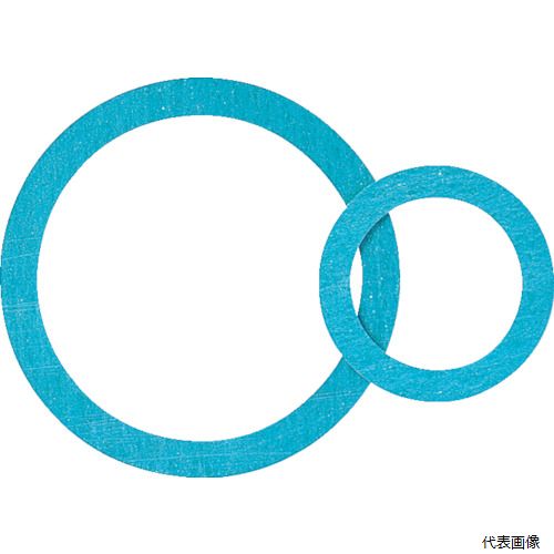 【特長】 ●表面に固着防止・防食加工が施されています。 ●アスベストを含有しないジョイントシートです。 【用途】 ●JISフランジ用パッキン。 ●フランジ用ジョイントシート。 【仕様】 ●呼び径A：25 ●呼び径B：1 ●内径(mm)：35...
