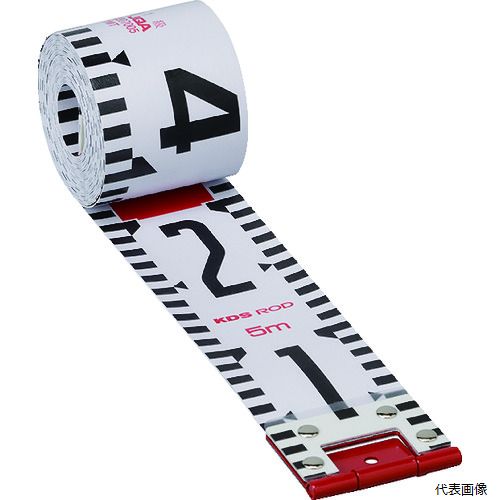 【特長】 ●グラスファイバー製で見やすく丈夫です。 ●信頼の高精度です。 ●JIS1級品です。 【用途】 ●工事・災害・事故・スポーツなどの記録証明写真に。 【仕様】 ●幅(mm)：60 ●目盛表面：JIS1級縦数字5mm単位の両サイド境目...
