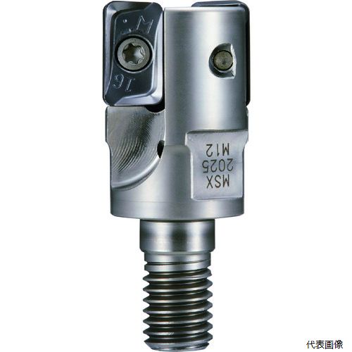 【特長】 ●最大切込み深さap=15mmの高能率加工が可能です。 ●チップは両面4コーナー使用で経済的です。 ●モジュラーヘッドタイプです。 【用途】 ●肩削り用。 【仕様】 ●刃数CICT(枚)：2 ●切削径DC(mm)：30 ●シャンク...