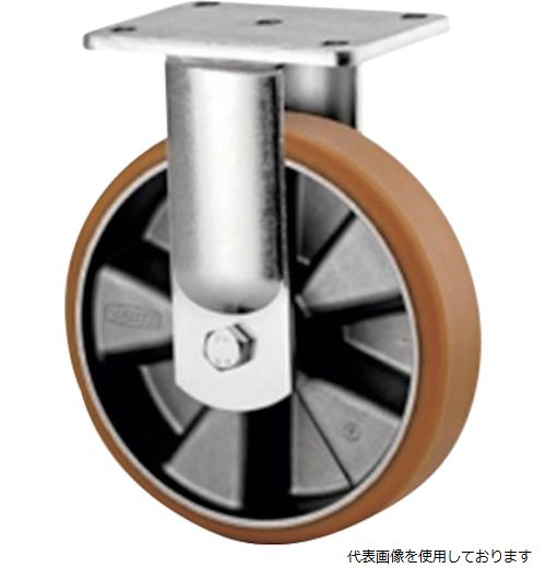 【特長】 ●旋回部に精密ボールベアリングを搭載しているため、旋回抵抗が非常に小さく、始動・旋回始動に優れています。 ●グリスの注入が必要ないメンテナンスフリーです。 ●フォークは高耐久性仕様です。 【用途】 ●重量物搬送台車やAGVに。 【...