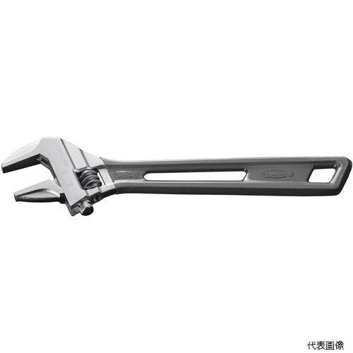 【特長】 ●手にスッとなじみ、狭い場所での作業や薄型ボルトナットの使用もこなす優れものです。 ●同口開き従来品より約60%も軽く、手の疲れを軽減する大胆なフォルムです。 ●通常よりワンサイズ上のボルト・ナットに対応できるワイドな口開きです。...