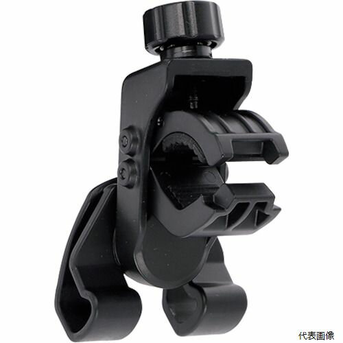 【特長】 ●ハンディライト用のヘルメットホルダーです。 ●単4・単3仕様のハンディライトを取り付け可能です。 【用途】 ●ハンディライト用のヘルメットホルダーです。 【仕様】 ●適合機種：ハンディライト（径12〜33mm） ●幅(mm)：4...