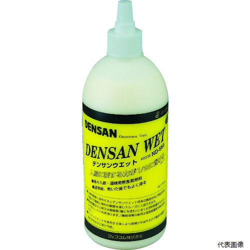 【特長】 ●塗布後、乾いた後でもよく滑る通線用無害潤滑剤です。 ●液状タイプです。 ●ノンシリコンタイプです。 【用途】 ●ケーブルの入線作業に 【仕様】 ●容量(L)：0.5 【材質／仕上】 ●主成分：パラフィンワックス、水 【入数】 ●...