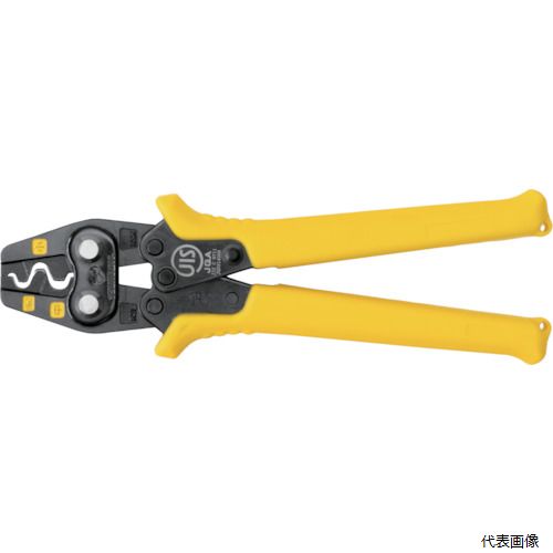 【特長】 ●電気工事技能試験必携工具です。 ●作業効率アップの両面カラーマーカー仕様です。 ●仮押え可能で、電線の差し込みがスムーズに行えます。 ●JISC9711認証取得品です。 ●成形確認機構内蔵で圧着マークがくっきりするため、ミス防止...