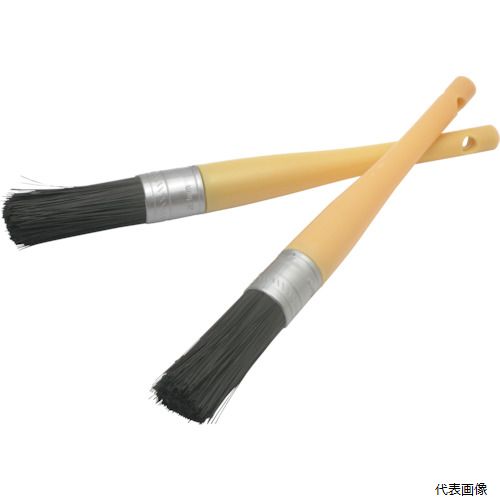 【特長】 ●部品洗浄ブラシの2本セットです。 ●丈夫なナイロン毛先なので、汚れを綺麗に落とすことができます。 ●ブラシは、溶剤による影響を受けにくいナイロン製です。 【用途】 ●部品洗浄用パーツクリーニングブラシ 【仕様】 ●毛丈(mm)：...