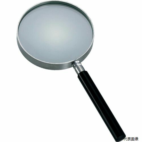 【特長】 ●手元にひとつ、幅広い用途で使えます。 【用途】 ●一般拡大検査用。 ●倍率(倍)：2 ●レンズ寸法(mm)：φ101.5 ●全長(mm)：212.5 ●ワークディスタンス(mm)：150〜250 【材質／仕上】 ●レンズ：ガラス...