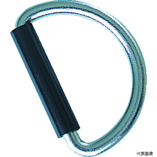 【特長】 ●一般高所作業用安全帯に使用します。 ●D環止めと併用することで、ベルトにしっかりと固定することができます。 ●引張強度：11.5kNです。 ●クロムメッキ仕上げなので光沢があり美しい。 【仕様】 ●適合ベルト幅(mm)：50 ●...