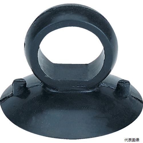 【特長】 ●小さい対象物の持ち運びに最適です。 ●手で押すだけで簡単に吸着できます。 ●持ち運びやすいホールが付いています。 【用途】 ●ガラス、金属板、化粧板など鏡面状の平板用に。 【仕様】 ●吸着面サイズ(mm)：Φ55 ●最大吸着力(...