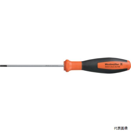【特長】 ●標準的なストレートタイプのドライバーです。 ●握りやすく、疲れにくい独自のSoftFinish［［R上］］グリップは、効率的にトルクを伝達し、快適な作業を提供します。 ●クロムバナジウムモリブデン鋼に独自の加工を加えた先端は硬質...