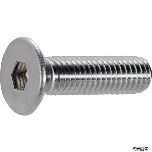 【特長】 ●耐食性のあるステンレスを使用しています。 【仕様】 ●寸法(mm)d：M4 ●寸法(mm)L：20 ●ねじピッチ(mm)：0.7 ●六角穴対辺寸法(mm)：2.58 ●タイプ(全ねじ/半ねじ)：全ねじ ●頭部径(mm)：8 ●頭...