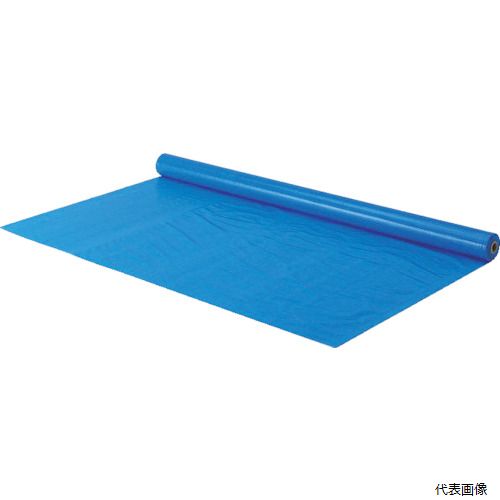 【特長】 ●短期間使用の使い捨てタイプです。 ●ハトメなしのロールタイプ仕様の為、必要な現場の状況に合わせてカットすることで、経済的な使用が可能です。 【用途】 ●養生、目隠し等に。 ●幅(m)：0.9 ●長さ(m)：100 ●厚さ(mm)...