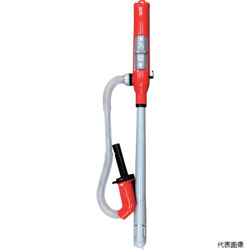 【特長】 ●灯油が満タンで自動停止します。 ●特許取得済「マグネットホルダー」で簡単装着できます。 【用途】 ●カートリッジタンク専用ポンプとして。 【仕様】 ●吐出量(L/min)：9 ●全長(mm)：740 ●電源：単3アルカリ乾電池×...