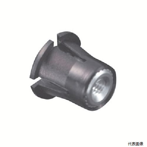 【特長】 ●特殊治具が不要です。 ●ナイロンボディーの弾力で、ナットを母材にしっかりロックします。 ●ナイロンボディーだけが接触しますので、相手材を傷付けません。 ●ガタつきがなく、振動を緩衝します。 ●ナイロンボディーとアルミナットのため...