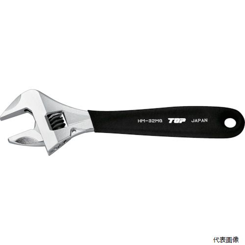【特長】 ●ワイドな口開きです。 ●ワンランク上のサイズまで開きます。 ●ガタ無しウォームを搭載しています。 ●バックラッシュレスをカット、ボルト・ナットを傷つけません。 ●非対称ハンドルで握りやすく、力が入れやすいです。 ●セーフティコー...