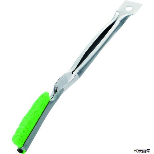【特長】 ●ハンドル部が持ちやすく、金属でできているので破損しにくくなっています。 【用途】 ●溶接の前後処理、ペンキはがし、サビ落とし。 【仕様】 ●毛材：66ナイロン線(グリーン) ●行数(行)：1 ●線径(mm)：0.30 ●植付(m...
