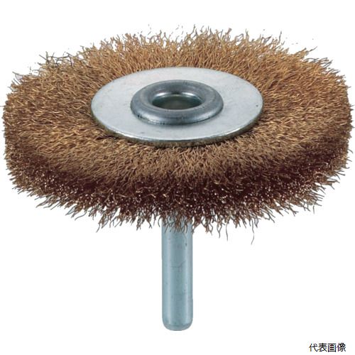 【特長】 ●市販の電動ドリルで使用可能です。 ●軸付なので取り付け交換が容易です。 【用途】 ●真鍮、銅製品および合金製品の研磨。 ●電動ドリル、卓上ボール盤。（最高使用回転数以下で使用してください） 【仕様】 ●線径(mm)：0.15 ●...