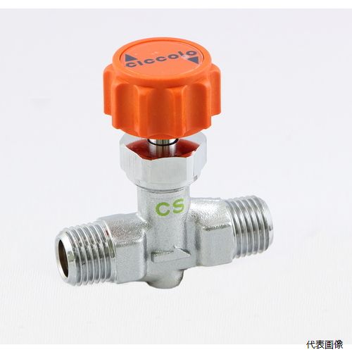 【特長】 ●ニードルバルブと継手の一体化コンパクトな形状です。 ●特有のカラー感覚とデザインは機器の機能と美観を高めます。 【用途】 ●0.98MPa（80℃〜-10℃）の水、空気、油用です（凍結個所は除く）。 ●接続口径D：R1/4 ●高...