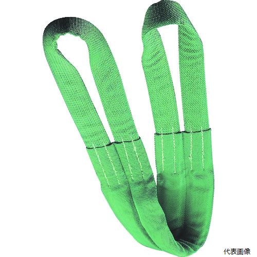 【特長】 ●平形で製品に優しくフィットする柔らかなスリングです。 ●スリング幅が広く吊り荷に対する接触面積が広いため安定した作業が可能です。 ●内芯がベルトのためよれがなく、常に安定した形状を保ちます。 【用途】 ●石材加工品・家具などの木...