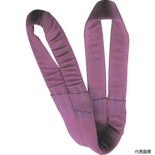 【特長】 ●平形で製品に優しくフィットする柔らかなスリングです。 ●スリング幅が広く吊り荷に対する接触面積が広いため安定した作業が可能です。 ●内芯がベルトのためよれがなく、常に安定した形状を保ちます。 【用途】 ●石材加工品・家具などの木...