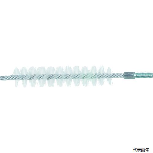 【特長】 ●スパイラル型ブラシは、煙突掃除用ブラシなどにみられる様な針金を芯線にしてそれをねじることにより、線材を固定しているブラシです。 ●パイプ内径、ねじ孔の内面など、普通のブラシでは届きにくい場所のクリーニング、バリ取り、その他のスケ...