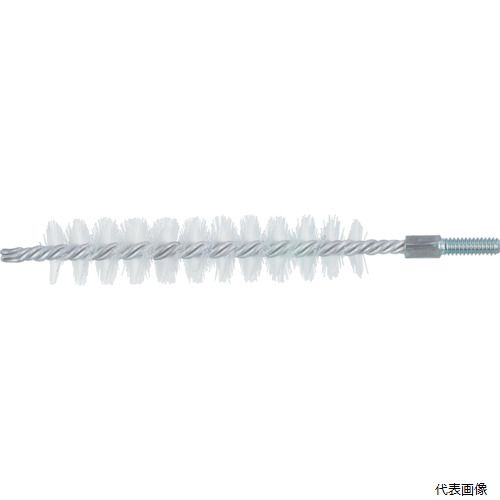 【特長】 ●スパイラル型ブラシは、煙突掃除用ブラシなどにみられる様な針金を芯線にしてそれをねじることにより、線材を固定しているブラシです。 ●パイプ内径、ねじ孔の内面など、普通のブラシでは届きにくい場所のクリーニング、バリ取り、その他のスケ...