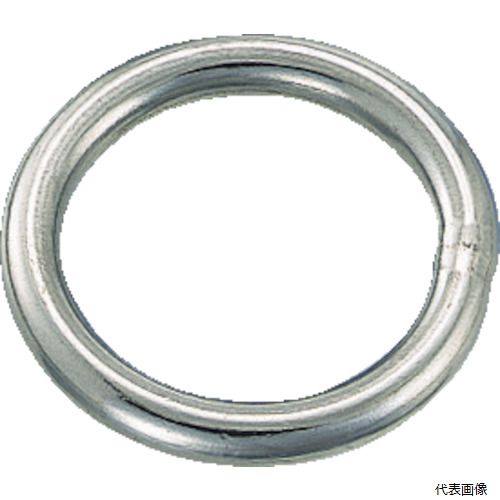 【特長】 ●接続部は溶接しているため丈夫です。 【用途】 ●ロープなどの先端金具として。 【仕様】 ●使用荷重(N)：1180 ●D(mm)：8 ●L(mm)：45 【材質／仕上】 ●ステンレス（SUS304） 【入数】 ●1袋/1個 他の...