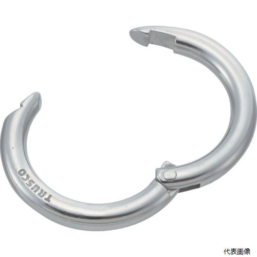 【特長】 ●ハンマーで叩くだけで、手軽にジョイントできます。 【用途】 ●連結金具として。 【仕様】 ●使用荷重(N)：490 ●D(mm)：8 ●L(mm)：35 【材質／仕上】 ●ステンレス（SUS304） 【注意】 ●横にひねると外れ...