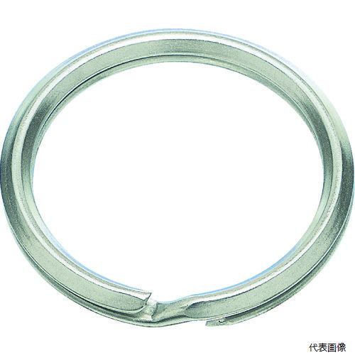 【特長】 ●手軽に連結作業ができます。 【用途】 ●キーホルダに。 ●チェーンの端末金具として。 【仕様】 ●使用荷重(N)：40 ●D(mm)：2.1 ●L(mm)：13 【材質／仕上】 ●ステンレス（SUS316） 【入数】 ●1袋/1...