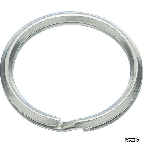 【特長】 ●手軽に連結作業ができます。 【用途】 ●キーホルダに。 ●チェーンの端末金具として。 【仕様】 ●使用荷重(N)：40 ●D(mm)：2.4 ●L(mm)：32 【材質／仕上】 ●ステンレス（SUS316） 【入数】 ●1袋/1...