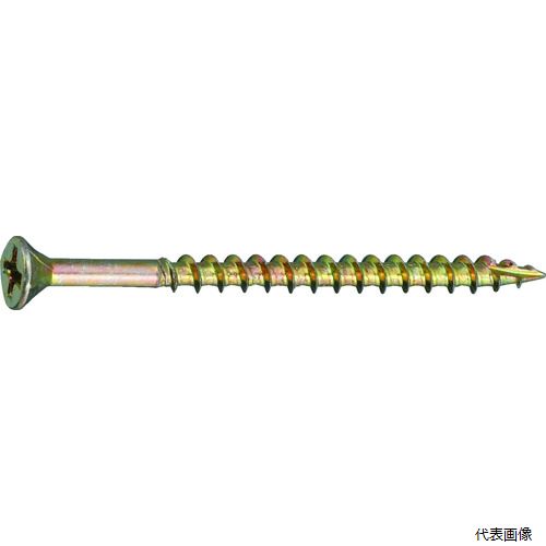 【特長】 ●保持力は釘の約5倍です。 ●軸が細く先割れ加工が木割れを防ぎます。 ●フレキ頭で食い込みに優れます。 ●木材用に適しています。 【用途】 ●木材用。 【仕様】 ●ねじ部長さ(mm)：16 ●適合ドライバー：プラスNo.2 ●寸法...