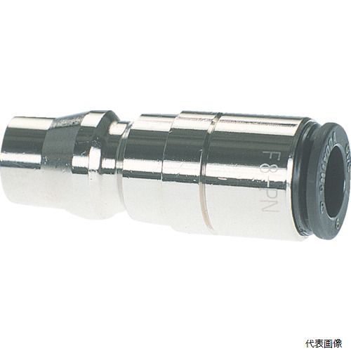 【特長】 ●ワンタッチ継手とカップリングプラグを一体化。 ●コンパクト設計。 【用途】 ●配管より装置などへの接続（カップリング）。 【仕様】 ●適合チューブ外径D(mm)：12 ●使用流体：空気 ●使用圧力：1MPa ●流体温度：-5〜6...