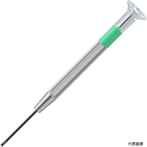 【特長】 ●時計・メガネの分解や、精密機器などのねじ回しに便利です。 ●後端のキャップが回転するため、細かい作業もスムーズにおこなえます。 ●色でサイズが分かる、カラーバンド付です。 【用途】 ●時計やカメラなど微細なネジ回しに。 【仕様】...