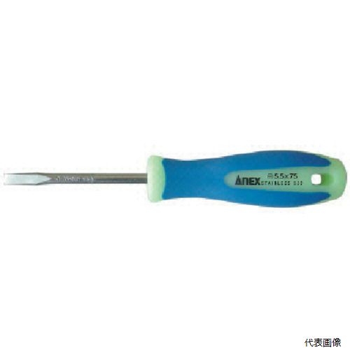 【特長】 ●暗い所で光を放つ特殊蓄光樹脂を使用しています。暗い所でもすぐにドライバーが見つけられます。(直射日光10分照射で24時間発光効果あり) ●錆に強いマルテンサイト系特殊ステンレス(高強度ステンレス(550))製のドライバーです。 ...