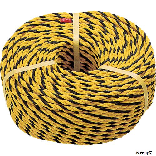 【特長】 ●安全標識、区画整理用として使用できる黒色と黄色の2色のトラロープです。 ●使用範囲が広がる長尺タイプです。 【用途】 ●立入禁止・危険区域の表示。 【仕様】 ●色：黄/黒 ●線径(mm)：10 ●長さ(m)：50 ●包装形態：バ...