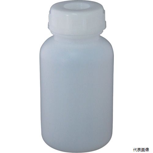 【特長】 ●使用頻度の高いスタンダードボトルです。 【仕様】 ●容量(ml)：250 ●直径(mm)：63 ●高さ(mm)：123 ●色：乳白色 ●外径(mm)：63.0 ●中栓付 ●食品衛生法　ポジティブリスト制度(PL法)適合 【材質／...