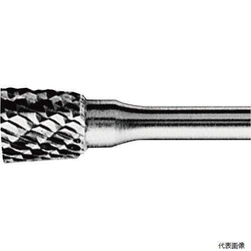 【特長】 ●独自開発の刃形状により、高速回転使用時にバーが不用意に被切削物に喰いこんでしまうことがないため、滑らかに加工でき能力アップに貢献します。 【仕様】 ●形状：逆テーパー(ダブルカット) ●刃径(mm)：6.3 ●刃長(mm)：6 ...