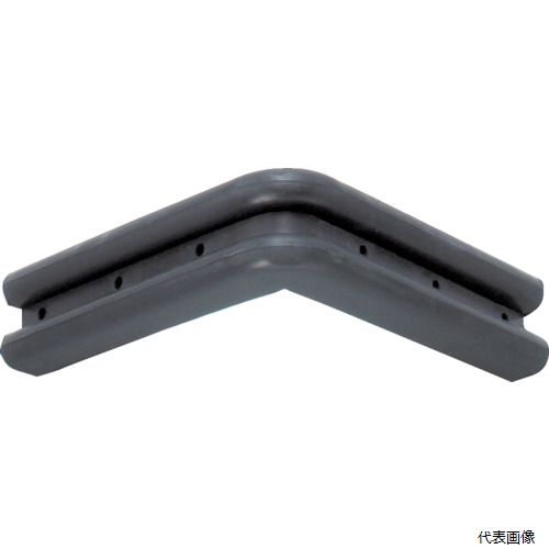 【特長】 ●台車や移動式機器のコーナーに取り付ければクッションラバーとして使えます。 ●壁面等の破損防止に効果的です。 ●用途に合わせて色分けしてお使いいただけます。 【用途】 ●台車や移動用機器全般のクッションに。 ●L型コーナーゴム止金...
