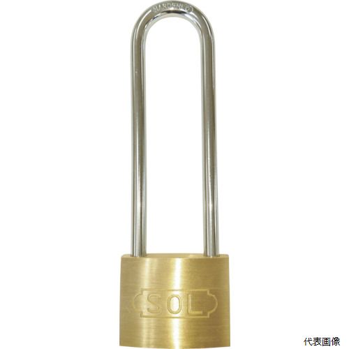 【特長】 ●強度と耐久性に優れています。 【用途】 ●各種の扉、郵便受け箱、ロッカー、掛金やチェーンの施錠など。 【仕様】 ●幅(mm)：48 ●ツル径(mm)：7.2 ●B(mm)：110 ●C(mm)：25.4 ●付属鍵本数(本)：3 ...