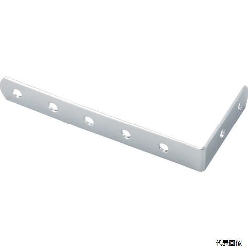 【特長】 ●生活用品の連結金具としても幅広く活用でき、大工作業や補強金具としても定番アイテムです。 【用途】 ●連結金具。 ●自動車部品取り付け金具。 【仕様】 ●板厚(mm)：2 ●穴径(mm)：6.5 ●穴数(個)：7 ●W(mm)：1...