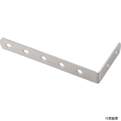 【特長】 ●生活用品の連結金具としても幅広く活用でき、大工作業や補強金具としても定番アイテムです。 【用途】 ●連結金具。 ●自動車部品取り付け金具。 【仕様】 ●板厚(mm)：2 ●穴径(mm)：6.5 ●穴数(個)：7 ●W(mm)：1...