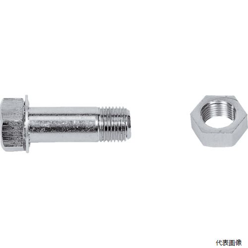 【特長】 ●ギヤプーラー用のボルト・ナットセット（4本セット）です。 【用途】 ●ギアプーラ用部品。 【仕様】 ●品名：ボルトナットセット ●適合機種：G3型用 ●4本1組 【材質／仕上】 ●特殊鋼 【入数】 ●1S/4組 他のサイズはこち...