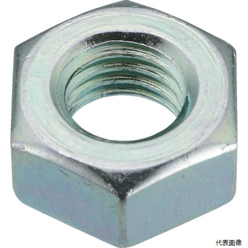 【特長】 ●片面面取りの一般的な六角ナットです。 【仕様】 ●呼び径：M3×0.50 ●二面幅寸法(mm)：5.5 ●高さ(mm)：2.4 ●強度区分：4T(適合ボルト強度区分：3.6・4.6・4.8) ●ナット種類：1種ナット ●寸法(m...